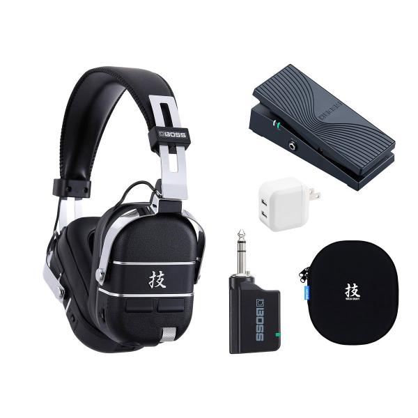 BOSS / 技 WAZA-AIR (USB Type-C仕様) [自由自在にサウンドメイクワイヤレスセット] EV-1-WL + CB-WZ-AIR ■別売りのBOSS純正フットスイッチを駆使して、内蔵エフェクト等をコントロール可能！2ポ...