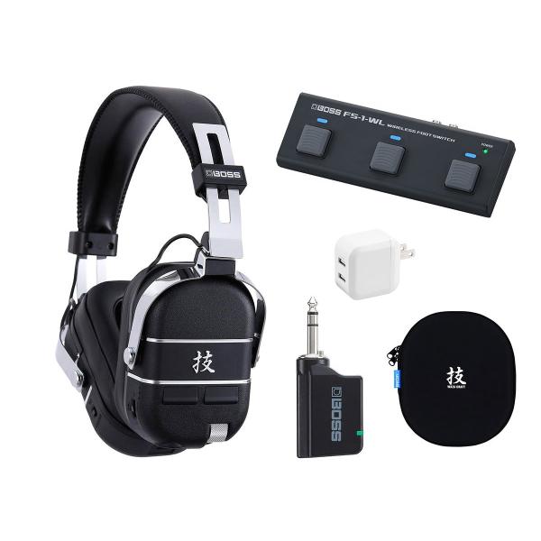 BOSS / 技 WAZA-AIR (USB Type-C仕様) [自由自在にサウンドメイクワイヤレスセット] FS-1-WL+ CB-WZ-AIR ■別売りのBOSS純正フットスイッチを駆使して、内蔵エフェクト等をコントロール可能！2ポー...