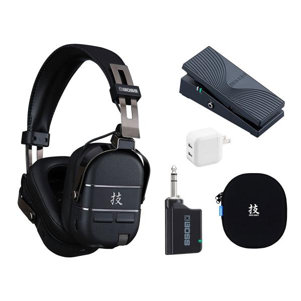 BOSS / 技 WAZA-AIR BASS (USB Type-C仕様) [自由自在にサウンドメイクワイヤレスセット] EV-1-WL + CB-WZ-AIR ■別売りのBOSS純正フットスイッチを駆使して、内蔵エフェクト等をコントロール...