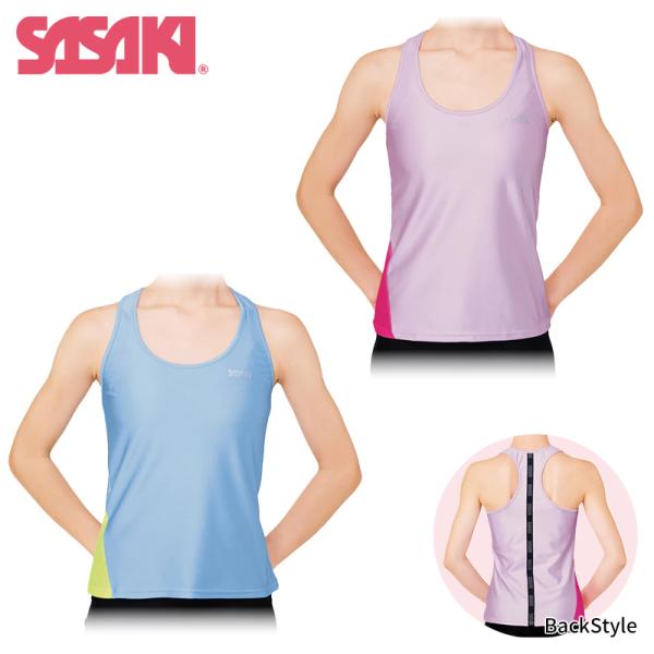 ■商品情報スムーズな腕の動きを可能にするＹバックデザイン。動きにフィットするSASAKIオリジナルゴムがアクセント。・画面上のカラーと実物のカラーが微妙に異なることがございます。・商品の仕様は、予告無く変更することがございますので、あらかじ...