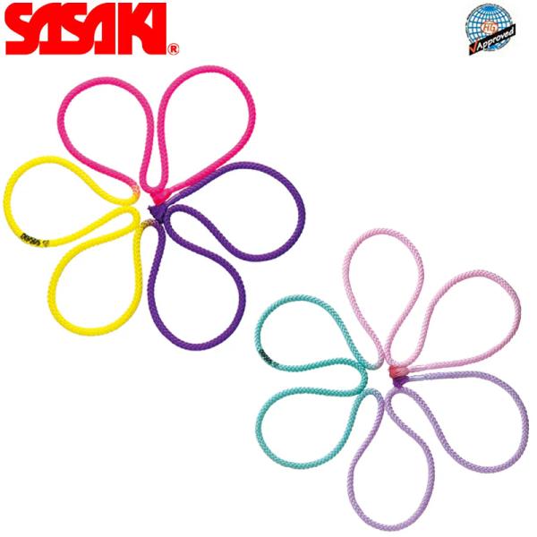 3つの色を使ってカラフルに仕上げた美しいナイロンロープ。商品番号：M-280G-F商品名：3色ロープサイズ：長さ3m、径1cm素材：ナイロンF.I.G.（国際体操連盟）認定品・画面上のカラーと実物のカラーが微妙に異なることがございます。・ ...