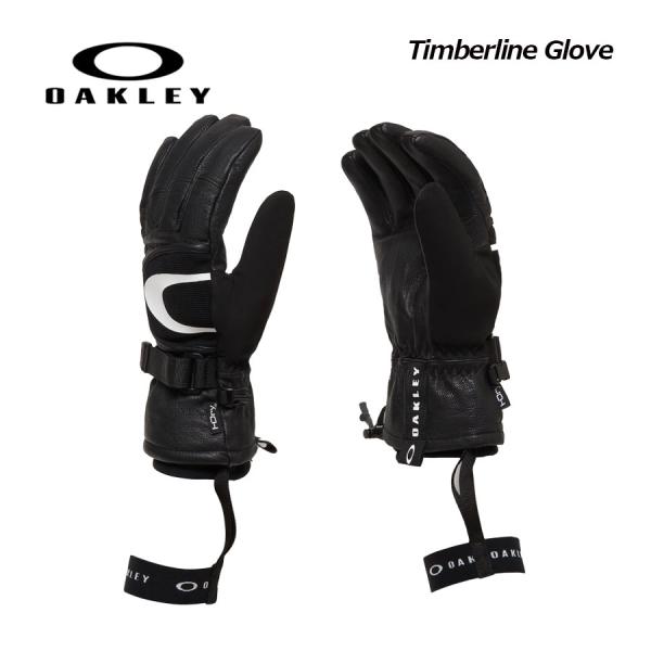 【2025 秋冬】オークリー【OAKLEY】スキーグローブ Timberline Glove FOS901937 (ヤギ革/スキー手袋/グローブ/手袋/5本指/保温/防寒/スキー/スノボ/スノーボード/ウィンタースポーツ)