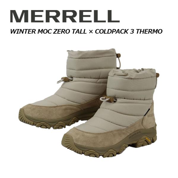 メレル【MERRELL】アウトドアブーツ ユニセックス コールドパック 3 ゼロ サーモ トール ウォータープルーフ / COLDPACK 3 ZERO THERMO TALL WATERPROOF J5006771 2024秋冬 (メンズ...