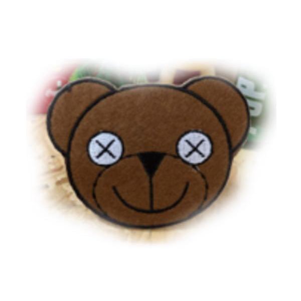 レオ Mr.BeanBear 【アメリカン雑貨】ワッペン【Mr.Beanbear】【映画】【ミスタービーン】【キャラクター】【アメリカ】【USA】【アメキャラ】【アイロンパッチ】【アイロン】【雑貨】【グッズ】【かわいい】【アメリカン雑貨】ワ...