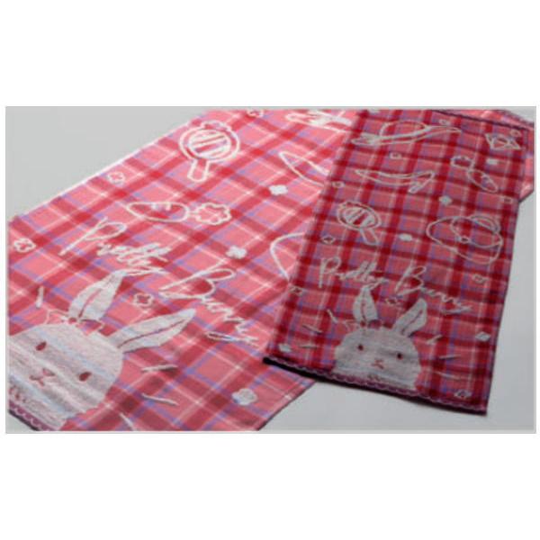 イヌ640KM-C 【送料無料】【オリジナル】無撚糸ジャガードバスタオル【プリティバニー】【うさぎ】【ウサギ】【動物】【アニマル】【タオル】【たおる】【雑貨】【グッズ】【かわいい】【送料無料】【オリジナル】無撚糸ジャガードバスタオル【プリテ...