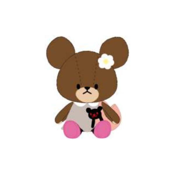ナカ178121  【送料無料】【くまのがっこう】【ぬいぐるみ】KG ペアぬいぐるみ ジャッキー&amp;チャッキー GY【くま】【クマ】【動物】【アニマル】【ペアぬいぐるみ】【家具】【雑貨】【グッズ】【かわいい】【送料無料】【くまのがっこ...