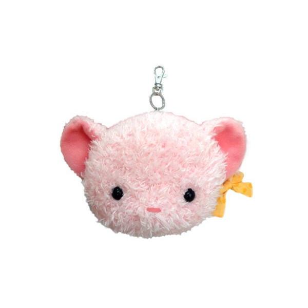 ナイ 018822　【送料無料】【オリジナル】【みみくま】パスケース【ピンク】【くま】【クマ】【ベア】【動物】【アニマル】【ポーチ】【ケース】【定期入れ】【ICカード入れ】【収納】【通勤】【通学】【雑貨】【グッズ】【かわいい】【送料無料】【...