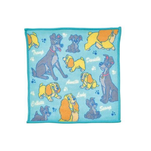 マル2006023700　【送料無料】【ディズニーキャラクター】まめタオル【フットプリント】【わんわん物語】【ディズニー】【映画】【まめタオル】【タオル】【たおる】【ハンカチ】【ハンドタオル】【ミニタオル】【雑貨】【グッズ】【かわいい】【送...