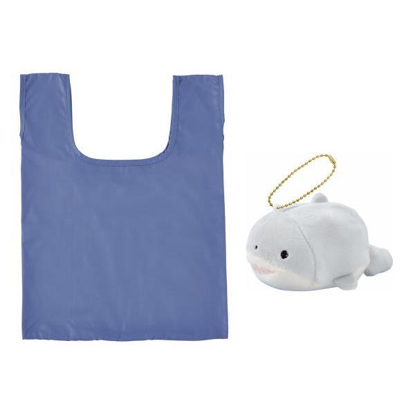 リブ88415-72  【送料無料】【エコバッグ】【マスコット】【オリジナル】手のひらエコバッグ【サメ】【動物】【アニマル】【鮫】【ぬいぐるみ】【ポーチ】【買い物】【お出かけ】【雑貨】【グッズ】【かわいい】【送料無料】【エコバッグ】【マスコ...