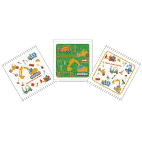 スケ600029  【送料無料】【オリジナル】おしぼりタオル3P【はたらくクルマ】【のりもの】【おしぼり】【お手拭】【タオル】【遠足】【アウトドア】【子供】【キッズ】【3枚入り】【3枚セット】【雑貨】【グッズ】【かわいい】【送料無料】【オリ...