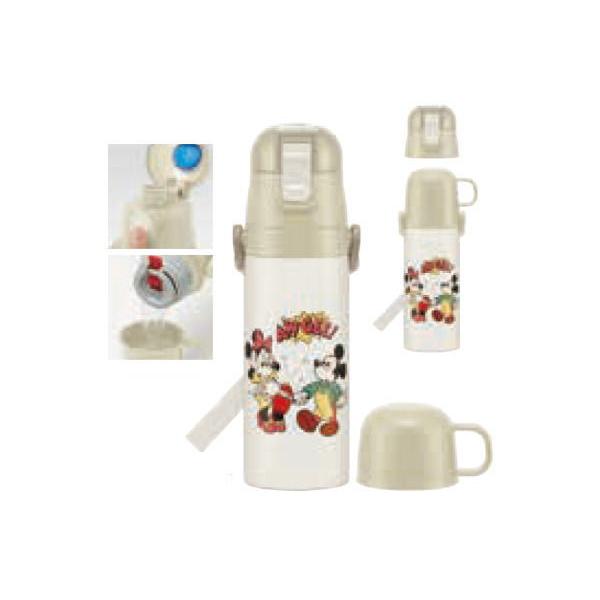 スケ602245  【ディズニーキャラクター】超軽量コンパクト2WAYステンレスボトル【23】【クッキング】【ミッキーアンドフレンズ】【ミニー】【水筒】【すいとう】【マグ】【ボトル】【遠足】【アウトドア】【子供】【キッズ】【雑貨】【グッズ】...