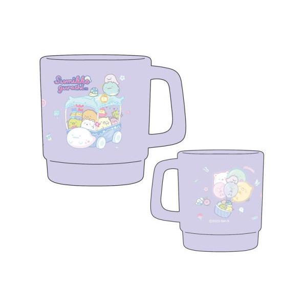 ケイCSTM1-SG-PP 【日本製】【すみっコぐらし】スタッキングマグ【パープル】【紫】【すみっこぐらし】【サンエックス】【ゆるキャラ】【カップ】【コップ】【食事】【食器】【キッチン】【雑貨】【グッズ】【かわいい】【日本製】【すみっコぐら...