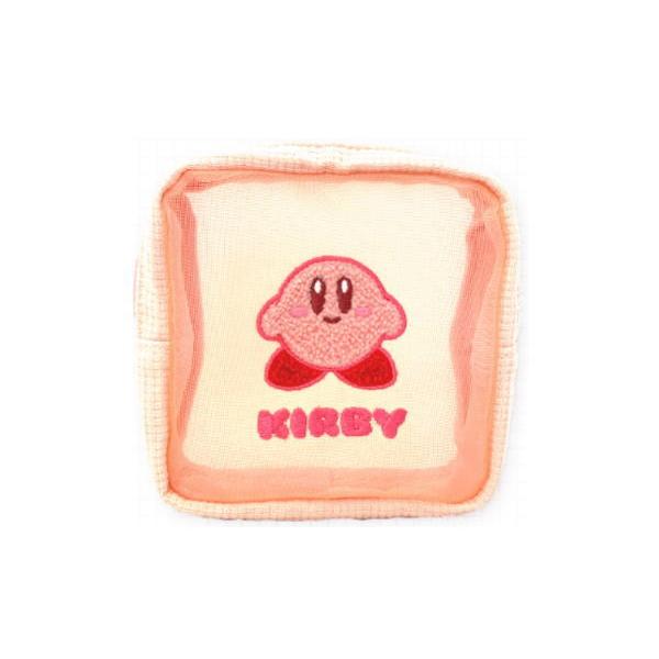 エス15944　【星のカービィ】メッシュポーチ【ピンク】【カービィ】【ゲーム】【ゲームキャラ】【カービー】【任天堂】【ポーチ】【ケース】【小物入れ】【メイク】【化粧】【コスメ】【収納】【雑貨】【グッズ】【かわいい】【星のカービィ】メッシュポ...