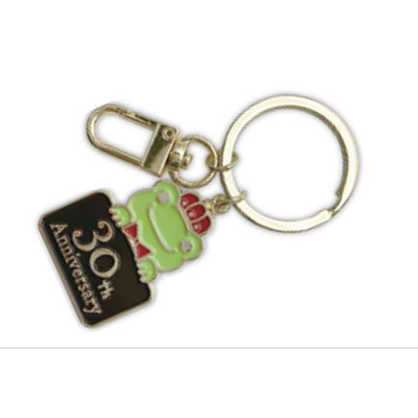 トシPC-KR012　【かえるのピクルス】【pickles the frog】キーリング【ロゴ】【30th】【30周年】【ピクルス】【ぴくるす】【かえる】【カエル】【カエルのピクルス】【キーホルダー】【チャーム】【鍵】【雑貨】【グッズ】【か...