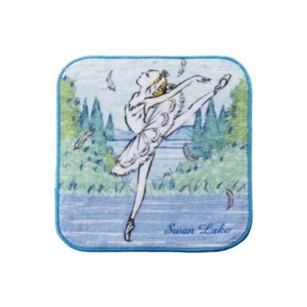 ナス0837201オデット　【送料無料】【itscorbeille】プチタオル【オデット】【フロリナ王女】【イツコルベイユ】【かわぐちいつこ】【イラストレーター】【デザイナー】【タオル】【たおる】【ハンドタオル】【ハンカチ】【ミニタオル】【...