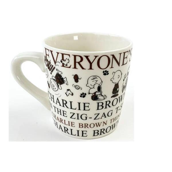 マリSPH-719S　【スヌーピー】【SNOOPY】ほっこりマグ【ロゴ】【チャーリー・ブラウン】【ピーナッツ】【ウッドストック】【すぬーぴー】【アニメ】【キャラクター】【コップ】【カップ】【食事】【食器】【雑貨】【グッズ】【かわいい】【スヌ...
