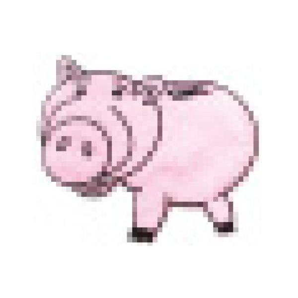 レオHamm　【アメリカン雑貨】ワッペン【Hamm】【ハム】【トイストーリー】【ピクサー】【ディズニー】【アメリカ】【USA】【アメキャラ】【アイロンパッチ】【アイロン】【雑貨】【グッズ】【かわいい】【アメリカン雑貨】ワッペン【Hamm】【...