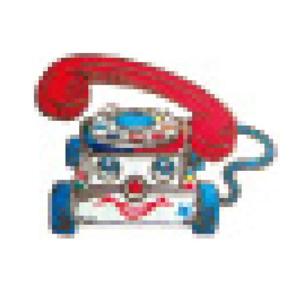 レオChatter Telephone　【アメリカン雑貨】ワッペン【Chatter Telephone】【トイストーリー】【ピクサー】【ディズニー】【アメリカ】【USA】【アメキャラ】【アイロンパッチ】【アイロン】【雑貨】【グッズ】【かわい...
