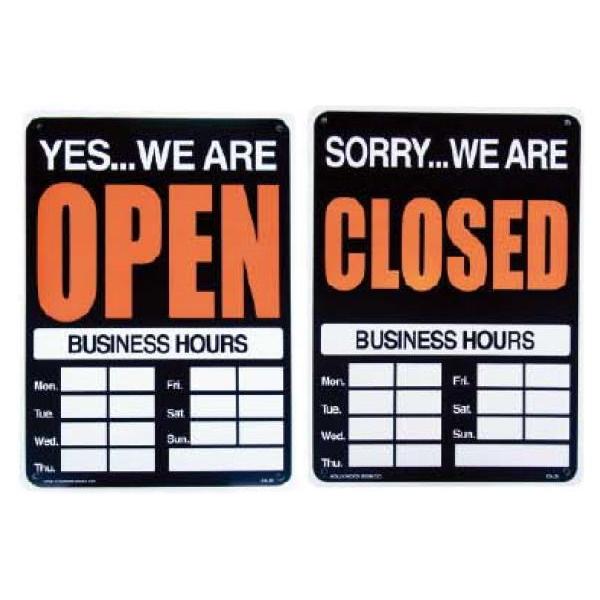 ショ381102　【送料無料】【アメリカン雑貨】プラスチックサインプレート【S】【CA-20】【オープン】【クローズ】【開店】【閉店】【アメリカ】【USA】【アメキャラ】【看板】【ボード】【BAR】【カフェ】【インテリア】【雑貨】【グッズ】...