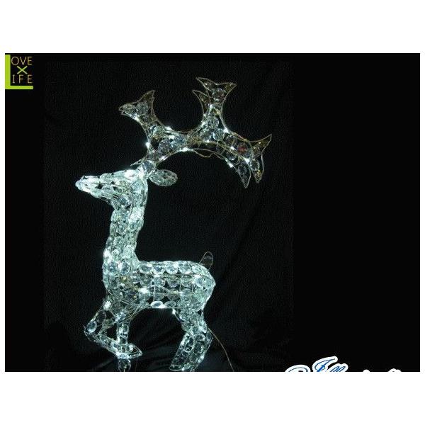 ■特徴■【イルミネーション】LED クリスタル リトルトナカイ【トナカイ】【動物】【アニマル】【置物】【3Ｄ】【装飾】【飾り】【アート】【輝き】【電飾】【モチーフ】【クリスマス】【クリスタル】【かわいい】今年もキュートなモチーフが多数新登場...