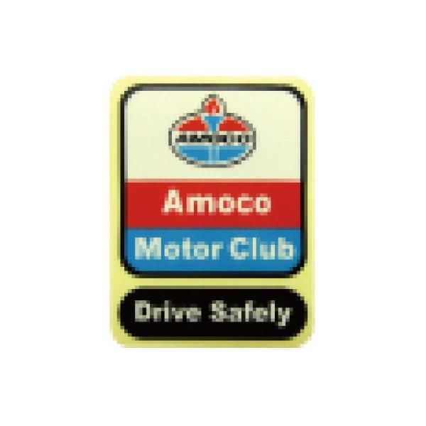 レオ ms063　【アメリカン雑貨】レーシングステッカー【AMOCO MOTOR CLUB】【car】【車】【アメリカ】【USA】【アメキャラ】【シール】【文房具】【雑貨】【グッズ】【かわいい】【アメリカン雑貨】レーシングステッカー【AMO...