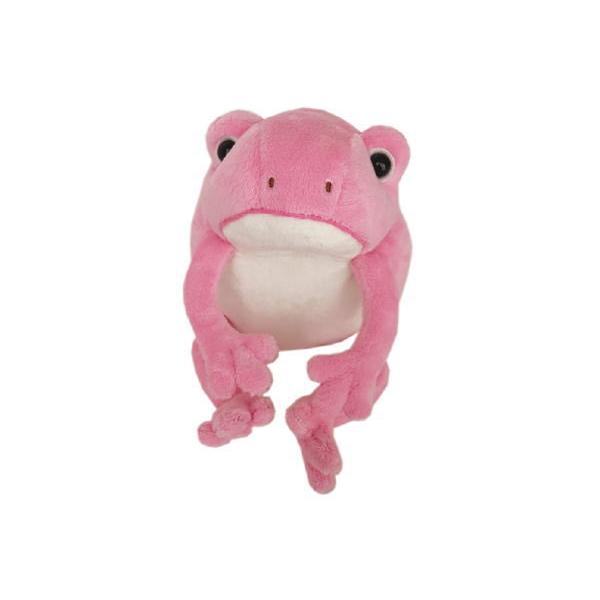 モン106817　【送料無料】【オリジナル】ぬいぐるみ【ピンク】【ボーノ】【カエル】【かえる】【人形】【マスコット】【ドール】【おもちゃ】【ベビー】【赤ちゃん】【雑貨】【グッズ】【かわいい】【送料無料】【オリジナル】ぬいぐるみ【ピンク】【ボ...