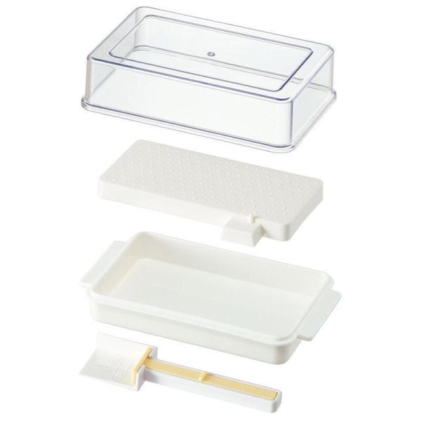 スケ654770 【日本製】【オリジナル】バターカッター付きバターケース【カッティング】【カットバター】【器具】【ケース】【食事】【料理】【調理】【キッチン】【雑貨】【グッズ】【かわいい】【日本製】【オリジナル】バターカッター付きバターケー...