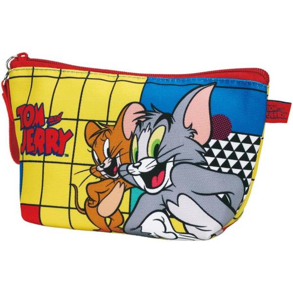 スケ641145  【送料無料】【トムとジェリー】【Tom and Jerry】フラットポーチ【CARTOON】【ワーナー】【アニメ】【ポーチ】【ケース】【小物入れ】【メイク】【化粧】【コスメ】【収納】【雑貨】【グッズ】【かわいい】【送料無...