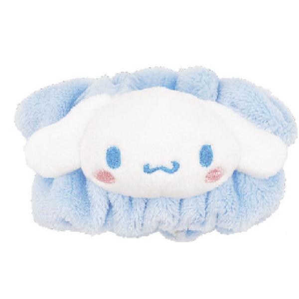 ティSR-5537808CR　【送料無料】【サンリオキャラクターズ】ハンドシュシュ2個セット【シナモロール】【シナモ】【しなもろーる】【しなも】 【シュシュ】【留め】【袖】【服】【濡れ防止】【2個入り】【雑貨】【グッズ】【かわいい】【送料無...