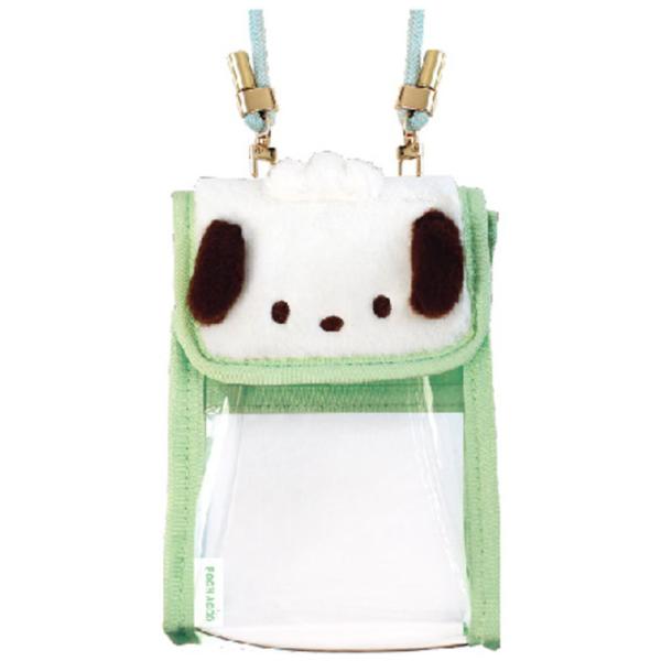 ティSR-5544194PC　【サンリオキャラクターズ】ぬいぐるみマルチポーチ【ポチャッコ】【ぽちゃっこ】【ポーチ】【ケース】【小物入れ】【ショルダー】【斜め掛け】【収納】【子供】【キッズ】【推し】【推し活】【推しアイテム】【雑貨】【グッズ...