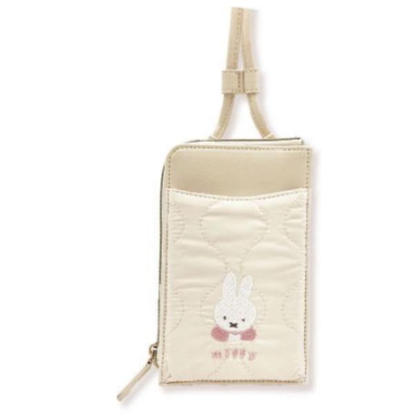 マリDBM-1953  【送料無料】【miffy】【ミッフィー】ショルダーポーチ【キルティング】【ウサギ】【ディック・ブルーナ】【絵本】【アニメ】【ポーチ】【ケース】【小物入れ】【収納】【ショルダー】【斜め掛け】【雑貨】【グッズ】【かわいい...