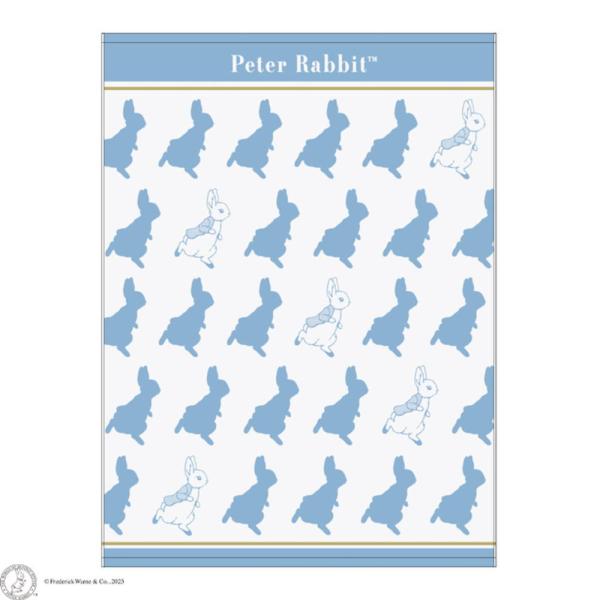マル5645000200  【送料無料】【ピーターラビット】【Peter Rabbit】お昼寝ケット【ピーターシルエット】【ウサギ】【キャロット】【絵本】【アニメ】【映画】【タオル】【たおる】【タオルケット】【ビッグタオル】【お昼寝】【睡眠...
