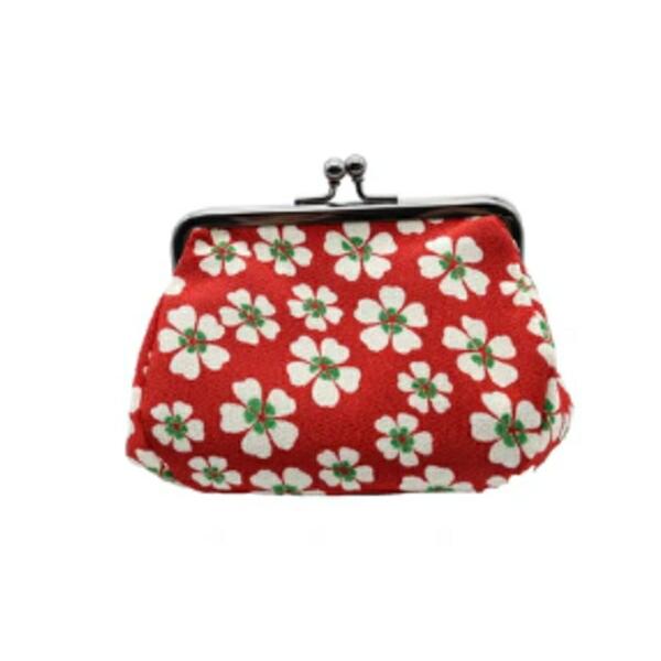 オオGMG20-MP001 【送料無料】【オリジナル】マチ付きがま口ポーチ【エンジ】【小桜】【Ripple】【ポーチ】【ケース】【小物入れ】【収納】【メイク】【化粧】【コスメ】【雑貨】【グッズ】【かわいい】【送料無料】【オリジナル】マチ付き...