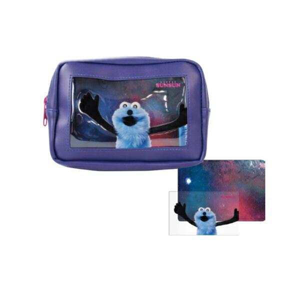 ティPS-5544294SP  【送料無料】【パペットスンスン】スクエアレイヤーポーチ【スペーシー】【ポーチ】【ケース】【小物入れ】【収納】【メイク】【化粧】【コスメ】【雑貨】【グッズ】【かわいい】【送料無料】【パペットスンスン】スクエアレ...