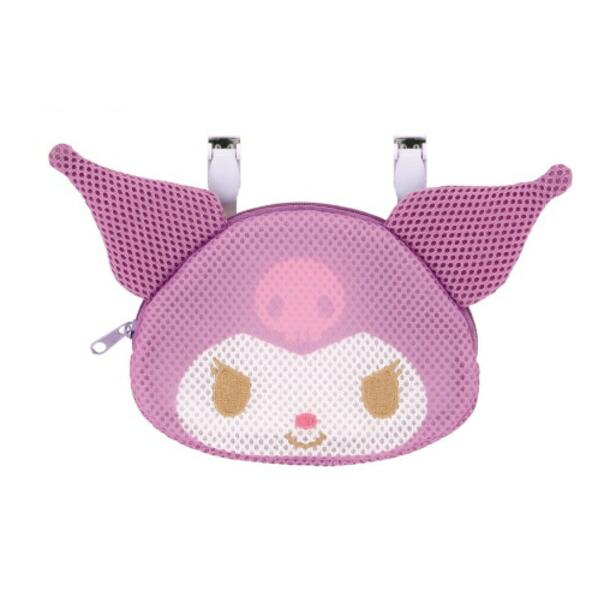 スケ646614　【サンリオキャラクターズ】お出かけポケット【クロミ】【ポーチ】【カバン】【小物入れ】【ティッシュ入れ】【バッグ】【ポケット】【ポシェット】【おでかけ】【遠足】【子供】【キッズ】【雑貨】【グッズ】【かわいい】【サンリオキャラ...