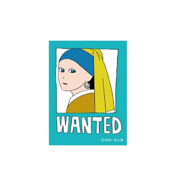 トシBC-SE035　【びじゅチューン！】ステッカー【真珠の耳飾りのくノ一】【Eテレ】【シール】【文房具】【雑貨】【グッズ】【かわいい】【びじゅチューン！】ステッカー【真珠の耳飾りのくノ一】【Eテレ】【シール】【文房具】【雑貨】【グッズ】【...