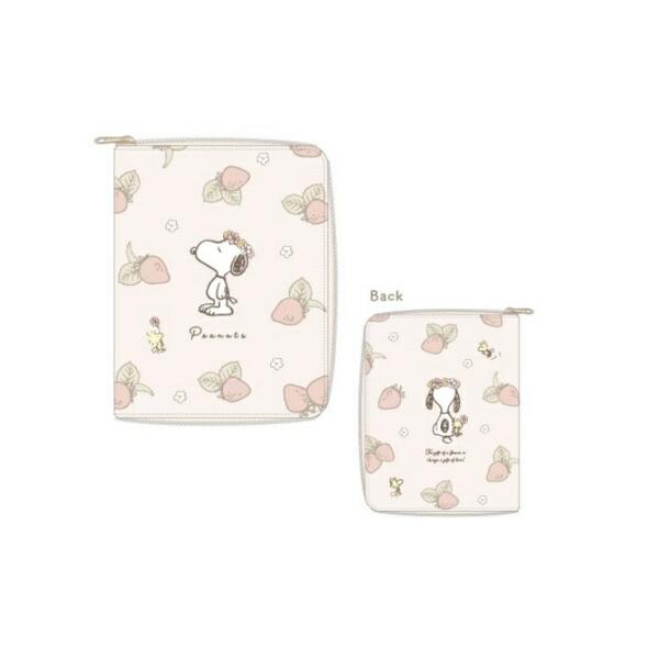 ティSN-5544377SN　【スヌーピー】【SNOOPY】コンパクトマルチポーチ【ピーナッツ】【ウッドストック】【すぬーぴー】【ポーチ】【ケース】【カード入れ】【母子手帳入れ】【収納】【整理】【雑貨】【グッズ】【かわいい】【スヌーピー】【...