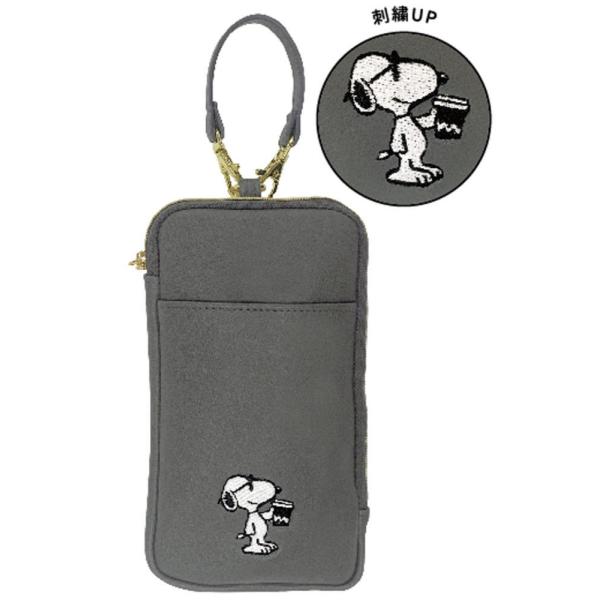 カミ221875　【送料無料】【スヌーピー】【SNOOPY】3WAYポケットポーチ【CHILL OUT】【ピーナッツ】【ウッドストック】【すぬーぴー】【カバン】【かばん】【鞄】【バッグ】【ケース】【小物入れ】【スマホ入れ】【ショルダー】【収...