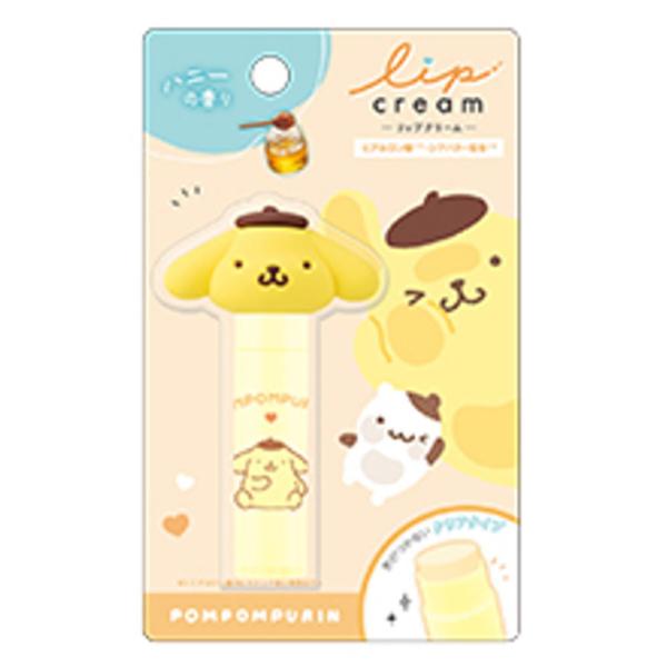 クラ125494　【送料無料】【サンリオキャラクターズ】リップクリーム【むぎゅっと】【ポムポムプリン】【乾燥対策】【保湿】【香り】【美容】【コスメ】【メイク】【化粧】【雑貨】【グッズ】【かわいい】【送料無料】【サンリオキャラクターズ】リップ...