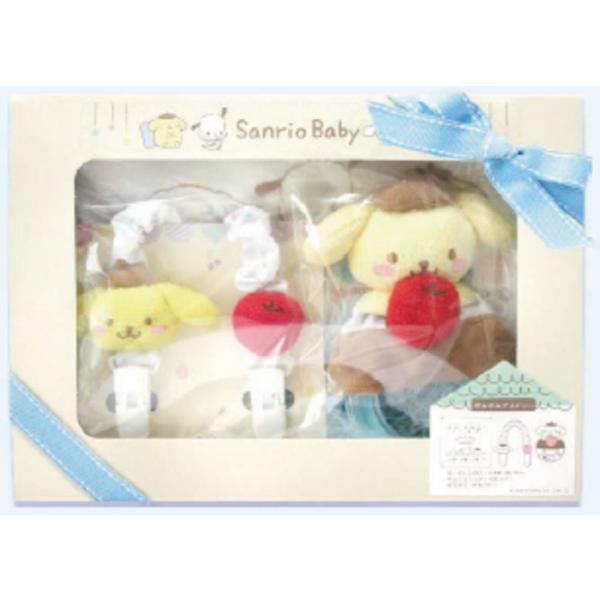 ナイ42681 【サンリオキャラクターズ】ギフトセット【サンリオベビー】【ポムポムプリン】【ガーゼ】【タオル】【クリップ】【ガラガラ】【おもちゃ】【赤ちゃん】【出産祝い】【プレゼント】【雑貨】【グッズ】【かわいい】【サンリオキャラクターズ】...