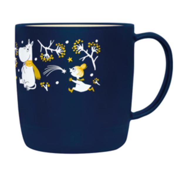 カミ221690【送料無料】【日本製】【ムーミン】【Moomin】カップ【ブルー】【青】【FIRST SNOW】【リトルミイ】【アニメ】【キャラクター】【コップ】【マグ】【食事】【食器】【キッチン】【雑貨】【グッズ】【かわいい】【TE】【送...