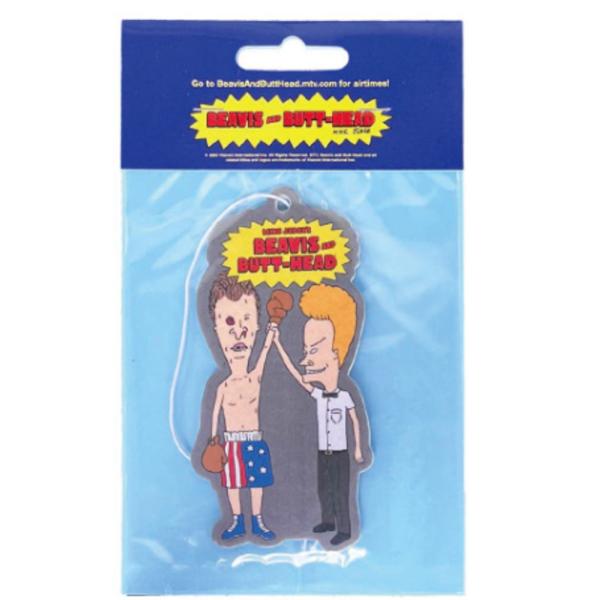 ショ157494  【送料無料】【アメリカン雑貨】【BEAVIS AND BUTT-HEAD】【ビーバスバッドヘッド】エアフレッシュナー【BABH-00002-4】【USA】【フレグランス】【匂い】【香り】【芳香剤】【臭い消し】【部屋】【ル...