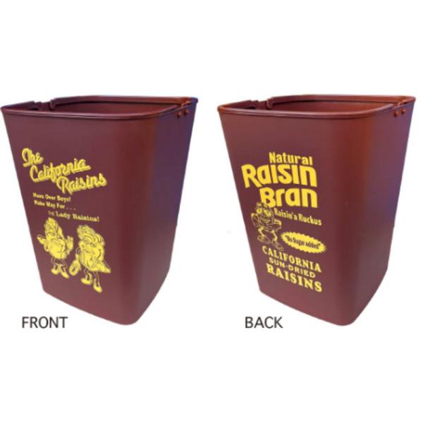 ショRAISIN  【送料無料】【アメリカン雑貨】10Lダストボックス【ブラウン】【茶】【RAISIN】【アメリカ】【USA】【アメキャラ】【ごみ箱】【ボックス】【BOX】【小物入れ】【ごみばこ】【インテリア】【雑貨】【グッズ】【かわいい】...
