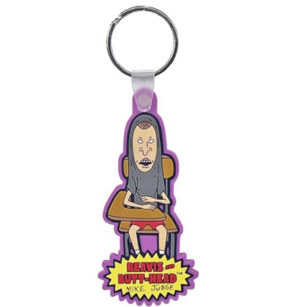 ショ157678  【送料無料】【アメリカン雑貨】【BEAVIS AND BUTT-HEAD】【ビーバスバッドヘッド】ラバーキーリング【BABH-00003-5】【アニメ】【アメリカ】【USA】【アメキャラ】【キーホルダー】【キーリング】【...