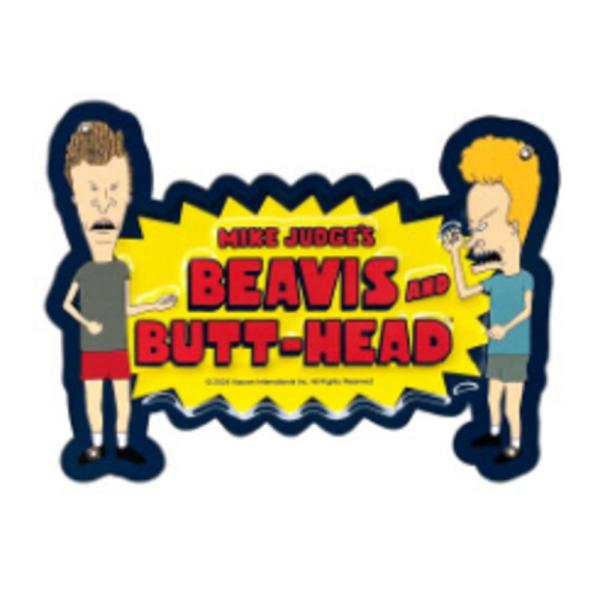 ショ158248  【アメリカン雑貨】【BEAVIS AND BUTT-HEAD】【ビーバスバッドヘッド】ミニエンボスメタルサイン【BABH-00006-01】【USA】【アメキャラ】【ボード】【壁掛け】【鍵】【インテリア】【雑貨】【グッズ...