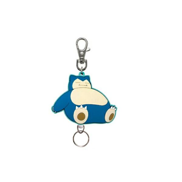エス17266  【ポケットモンスター】ラバーリールキーホルダー【まんぷく】【カビゴン】【ポケモン】【アニメ】【ゲーム】【映画】【キーリング】【チャーム】【鍵】【雑貨】【グッズ】【かわいい】【ポケットモンスター】ラバーリールキーホルダー【ま...