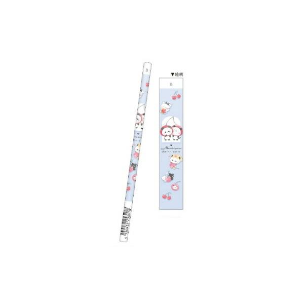 カミ225301 【送料無料】【セット商品】【20本入り】【日本製】【オリジナル】マット軸えんぴつ【B】【チェリーパーティー】【もちもちぱんだ】【動物】【アニマル】【鉛筆】【エンピツ】【ペンシル】【筆記用具】【文房具】【学校】【勉強】【雑貨...