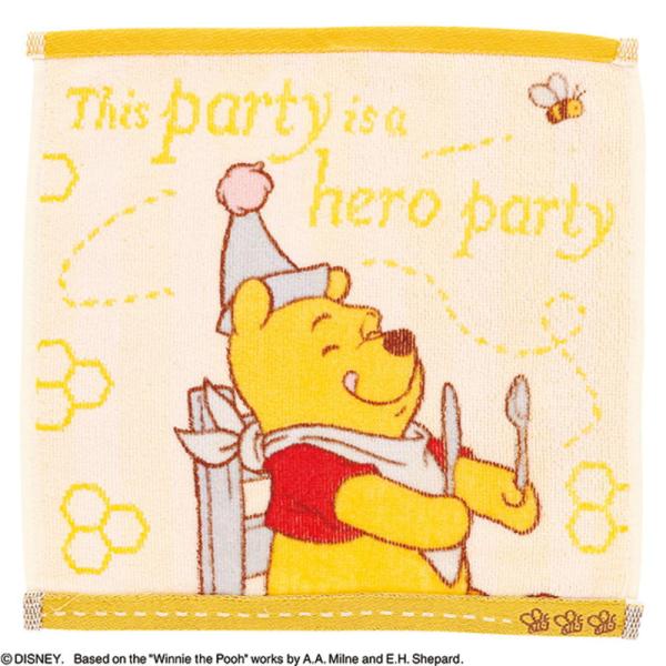 マル2006055800 【送料無料】【ディズニーキャラクター】ミニタオル【ヒーローパーティ】【くまのプーさん】【アニメ】【映画】【たおる】【ハンドタオル】【ハンカチ】【海】【プール】【スポーツ】【アウトドア】【子供】【キッズ】【雑貨】【グ...