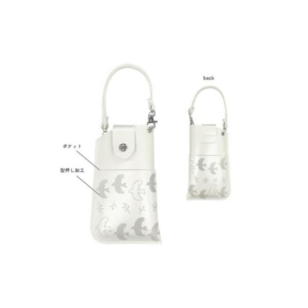 カミ226412 【オリジナル】ポケット付きフラットメガネケース【オフホワイト】【白】【FUGLESANG】【鳥】【ポーチ】【眼鏡入れ】【かばん】【バッグ】【収納】【お出かけ】【アウトドア】【雑貨】【グッズ】【かわいい】【オリジナル】ポケッ...