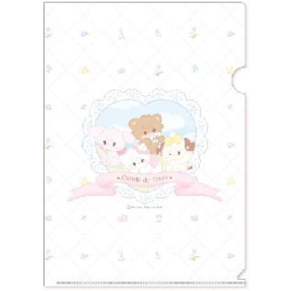 マリMIKK-013 【日本製】【mikko characters】A4クリアファイル【ホワイト】【白】【動物】【アニマル】【ケース】【カバー】【ファイル入れ】【収納】【文房具】【学校】【勉強】【雑貨】【グッズ】【かわいい】【日本製】【mi...